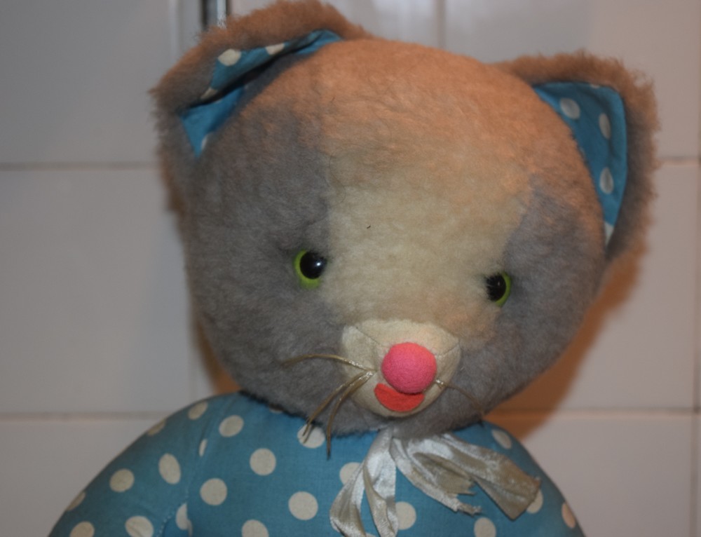 Chatte en peluche – façon Alfa-Paris – Début des années 60 – Ma ...